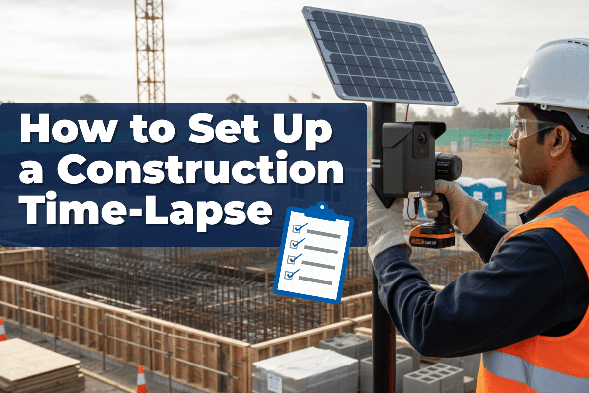 How to Set Up a Construction Time-Lapse (Step-by-Step Guide) - CamDo ...