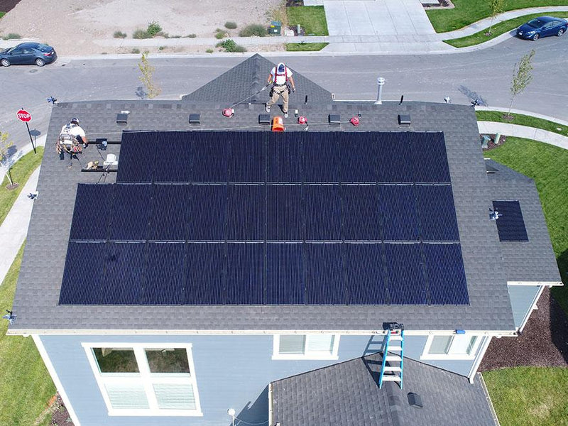 Solar Panel Installation Time Lapse on a Residential Home - CamDo ...